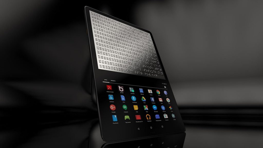 Bemutatták az első, kifejezetten vakoknak szánt tabletet - Vakok és ...